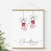 Printable Christmas Footprint Art, DIY Footprint Craft, Baby's First ...