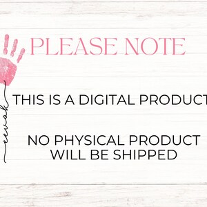 Printable Baby 1st Birthday Milestone, Baby's First Year, Handprint ...