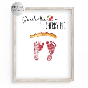PRINTABLE Thanksgiving Footprint Autumn Handprint Art Thanksgiving ...