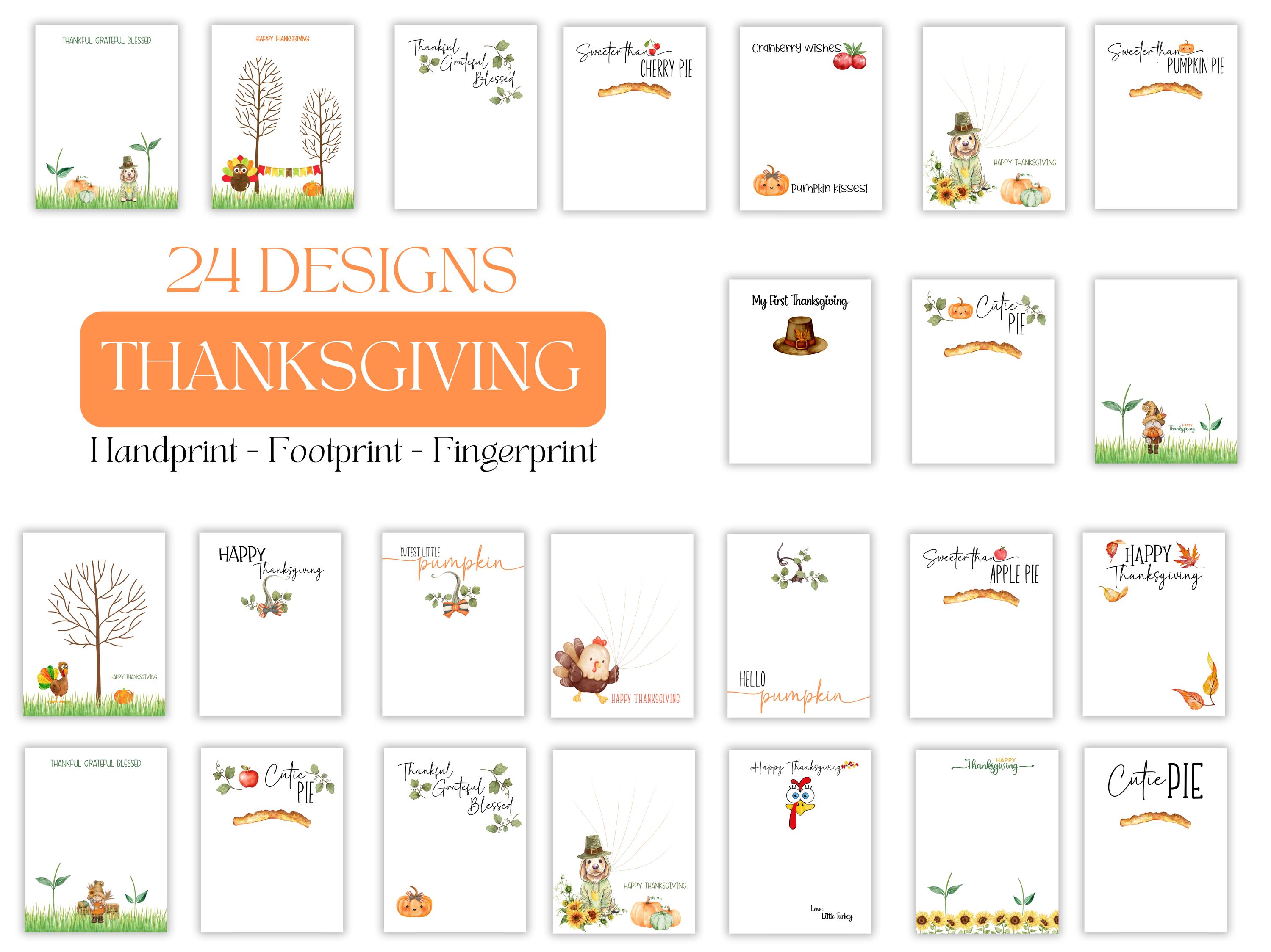 Printable Autumn Handprint Craft for Kids, Pumpkin Handprint Art ...