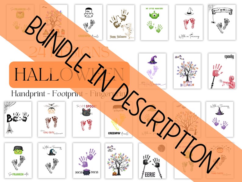PRINTABLE Footprint Halloween Art Craft, Baby Witch Footprint Craft ...