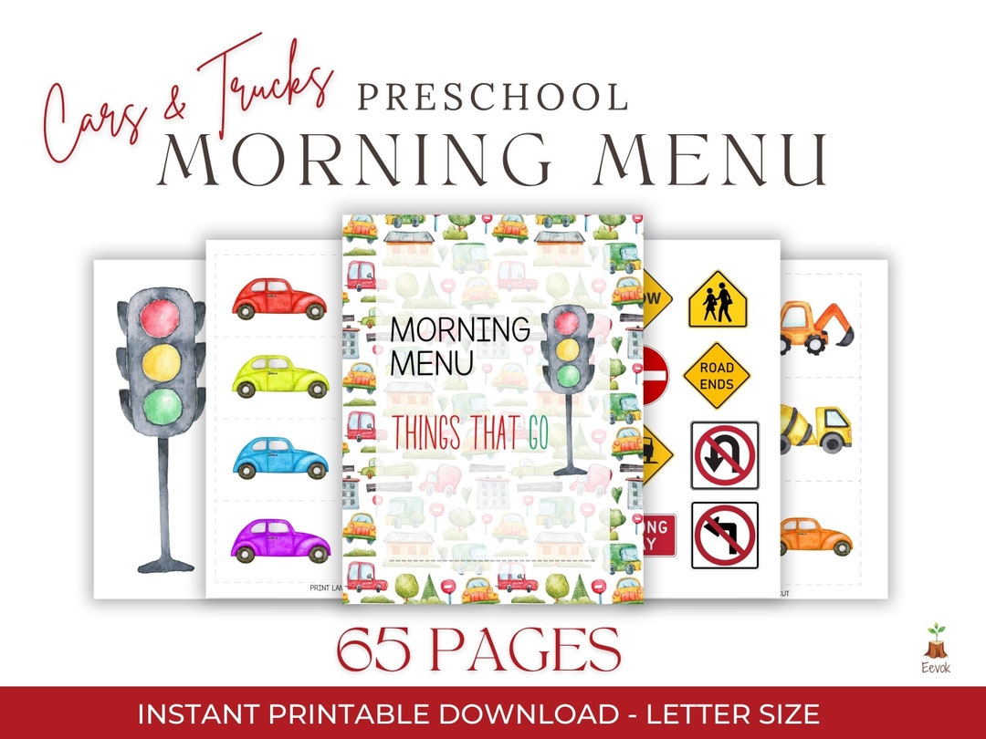 Preschool Busy Book Printable, Toddler Learning Binder Quiet Book ...