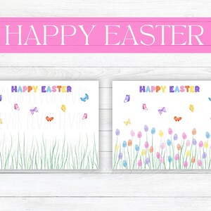 Easter Handprint Art Keepsake for Baby Handprint Crafts for Easter ...
