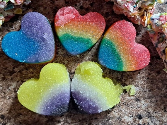 Pride Heart Sugar Cubes - Etsy