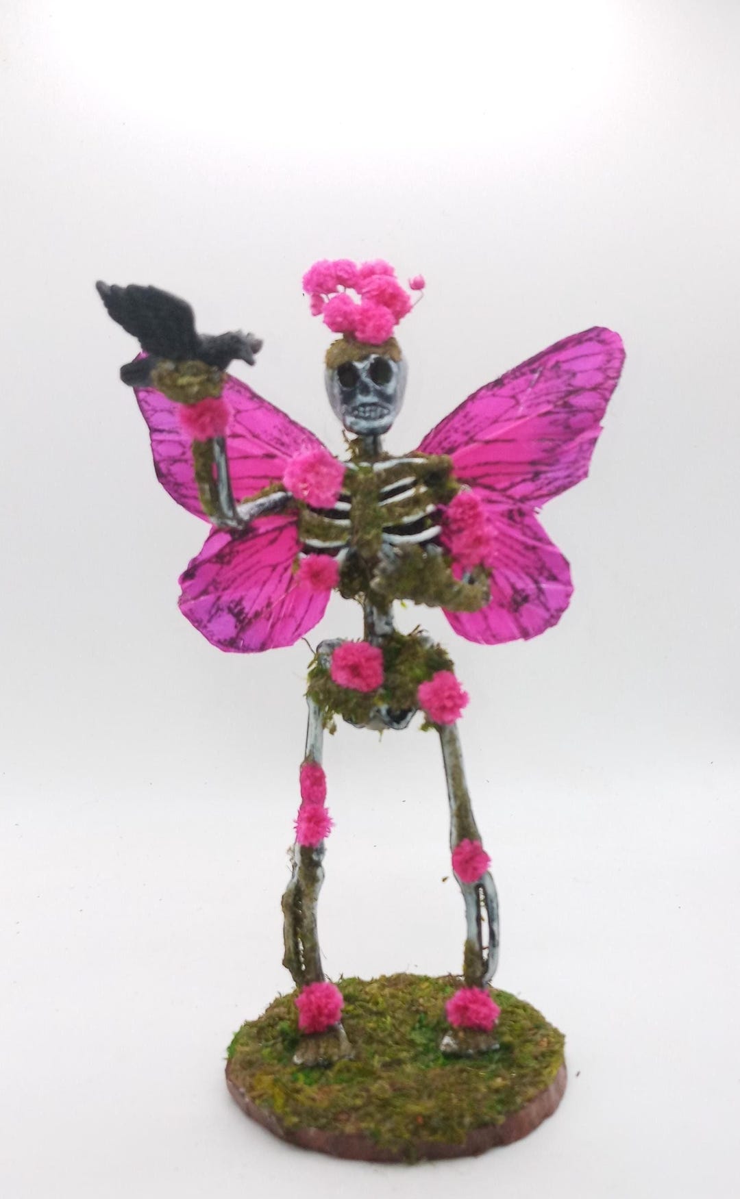 Raven Skairy Skairies Skeleton Fairies One of a Kind Handmade Decor - Etsy