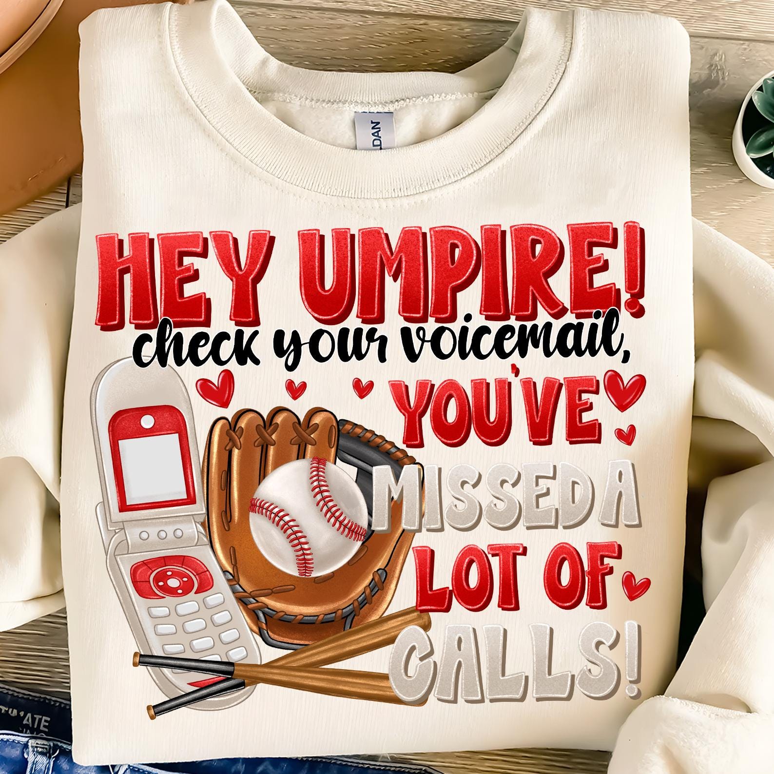 Hey Umpire Check Your Voicemail You've Missed a Lot of Calls! PNG ...