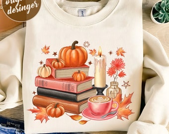 Cozy Readers Book Society Png, Sublimation Design, Bookish Png, Fall ...