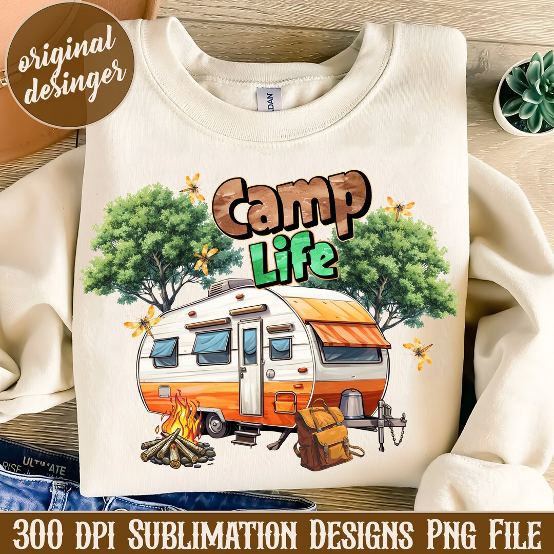 Camp Life PNG File, Camp PNG, Camping Design PNG, Leopard, Camp Life ...