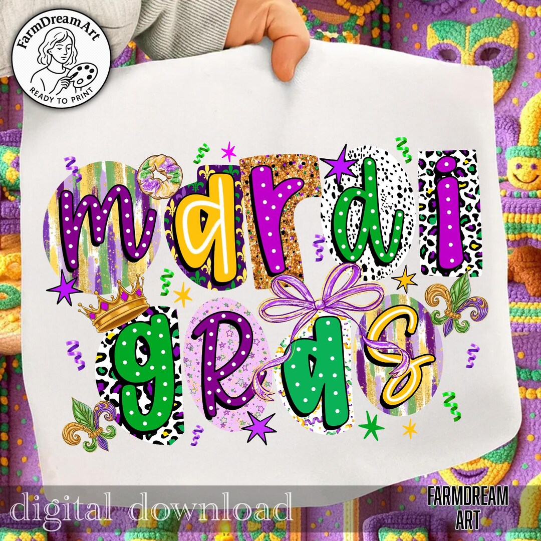Mardi Gras Letters Png,carnival Word Png,glitter Mardi Gras Design,new ...