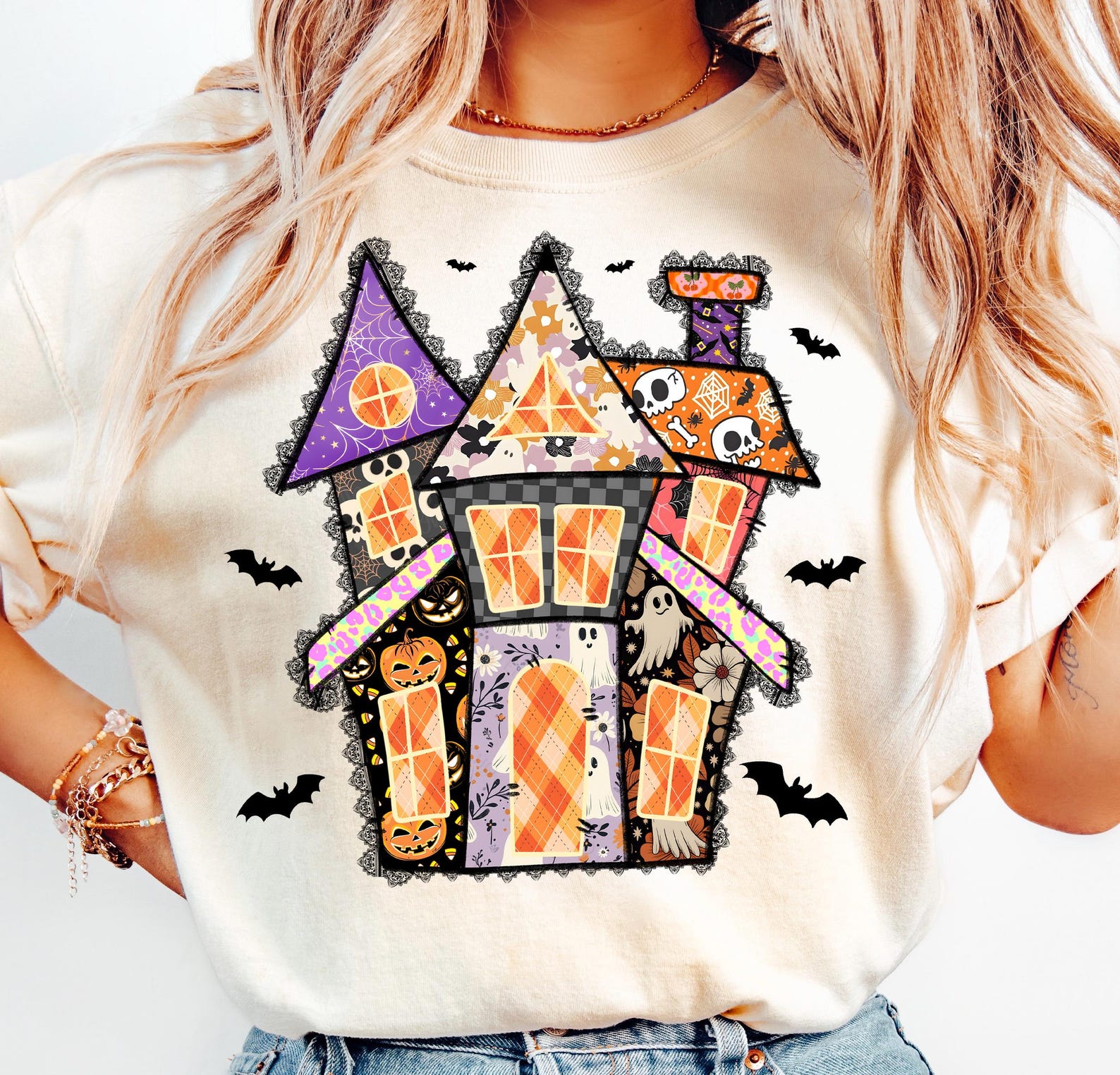 Preppy Witch House Design,haunted House Png,halloween Castle Png,spooky ...