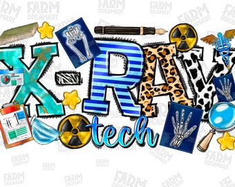 X Ray Tech Png, Sublimation Design X Ray Design, X Ray Tech Png, Nurse ...