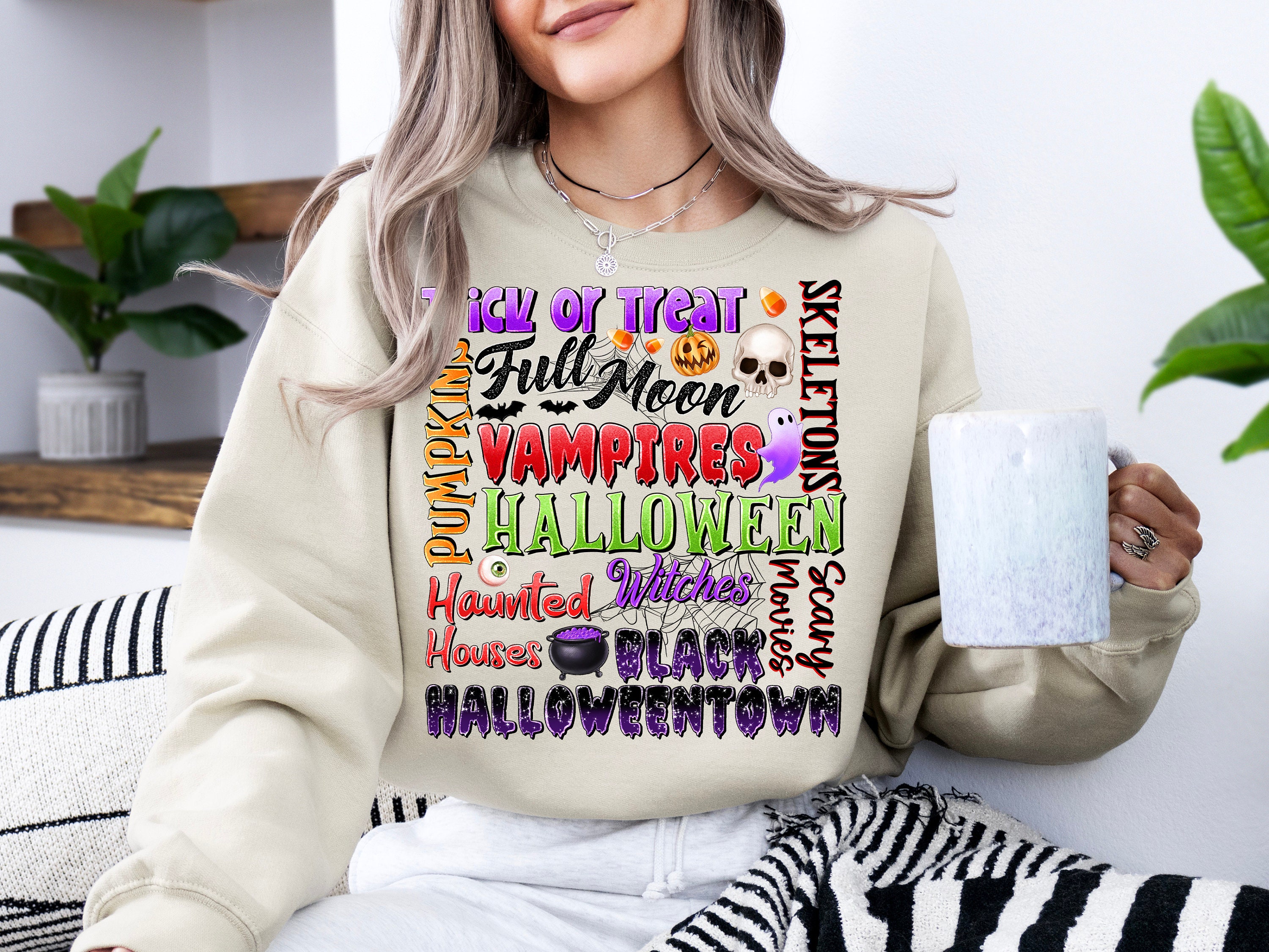 Trick or Treat Png, Vampires Halloween Png, Halloweentown Png Spooky ...