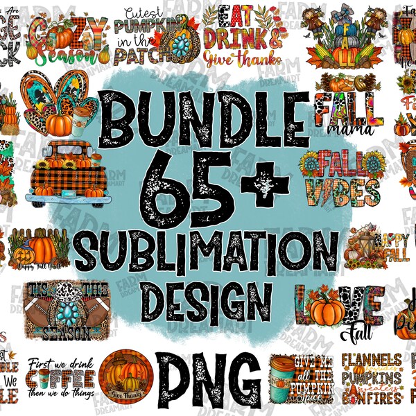 Fall Sublimation - Etsy