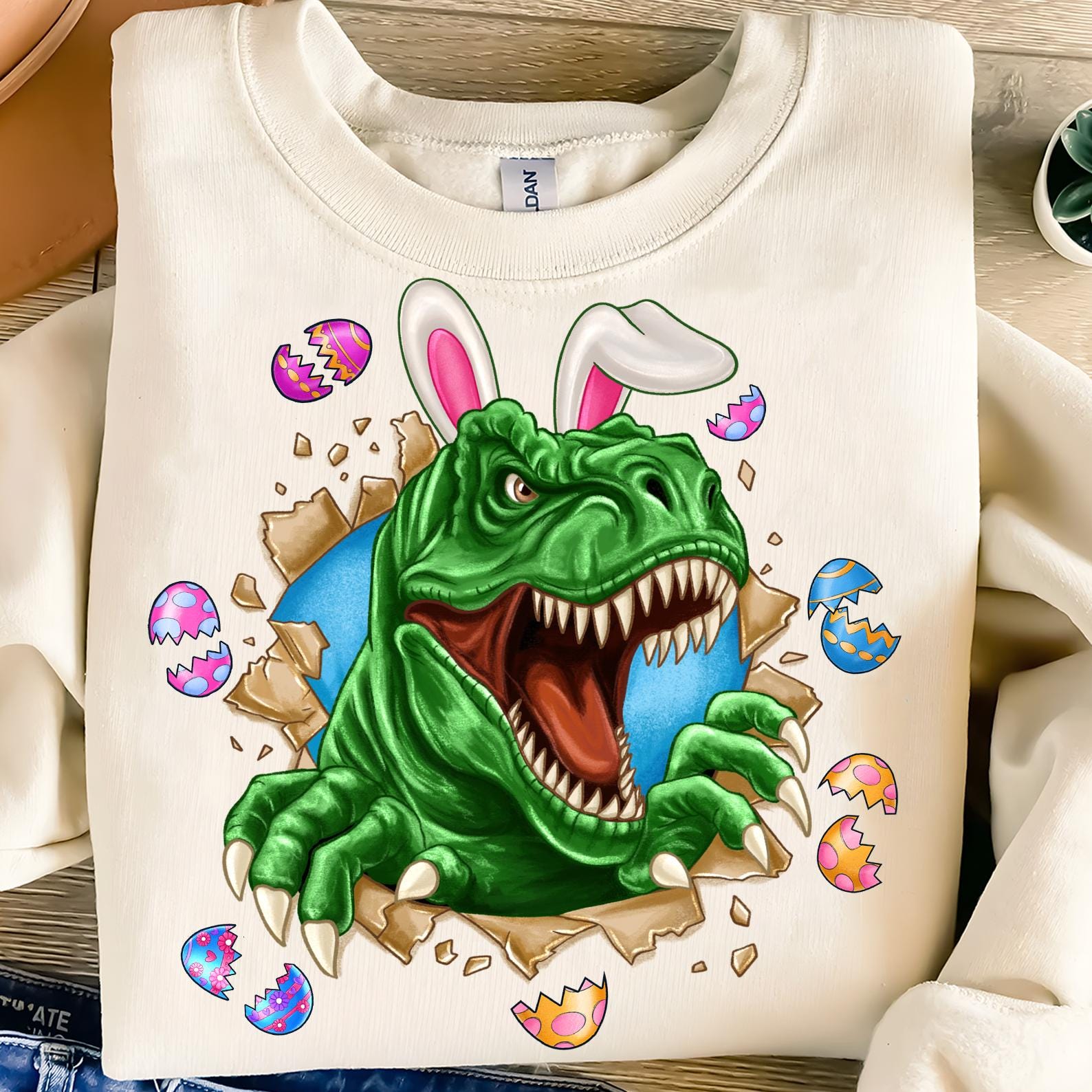 Easter Saurus Rex Png, Easter Life Png, Bunny Rex Png, Easter Day Png ...