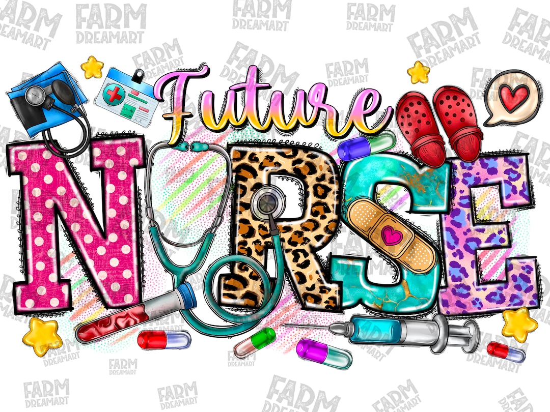Western Future Nurse Png Sublimation Design, Leopard Future Nurse Png ...