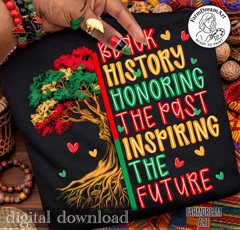Honoring the Past Inspiring the Future, Black History Month PNG, Black ...