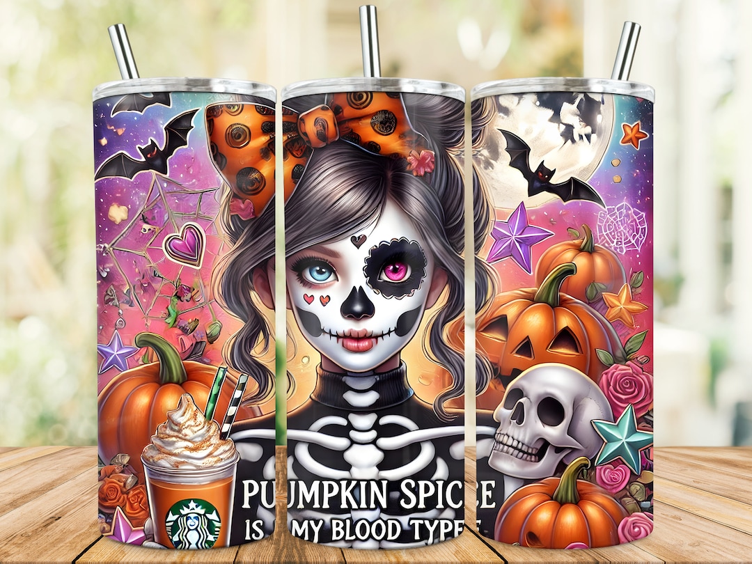 Pumpkin Spice is My Blood Type PNG, Funny Fall Coffee PNG, Fall Shirt ...