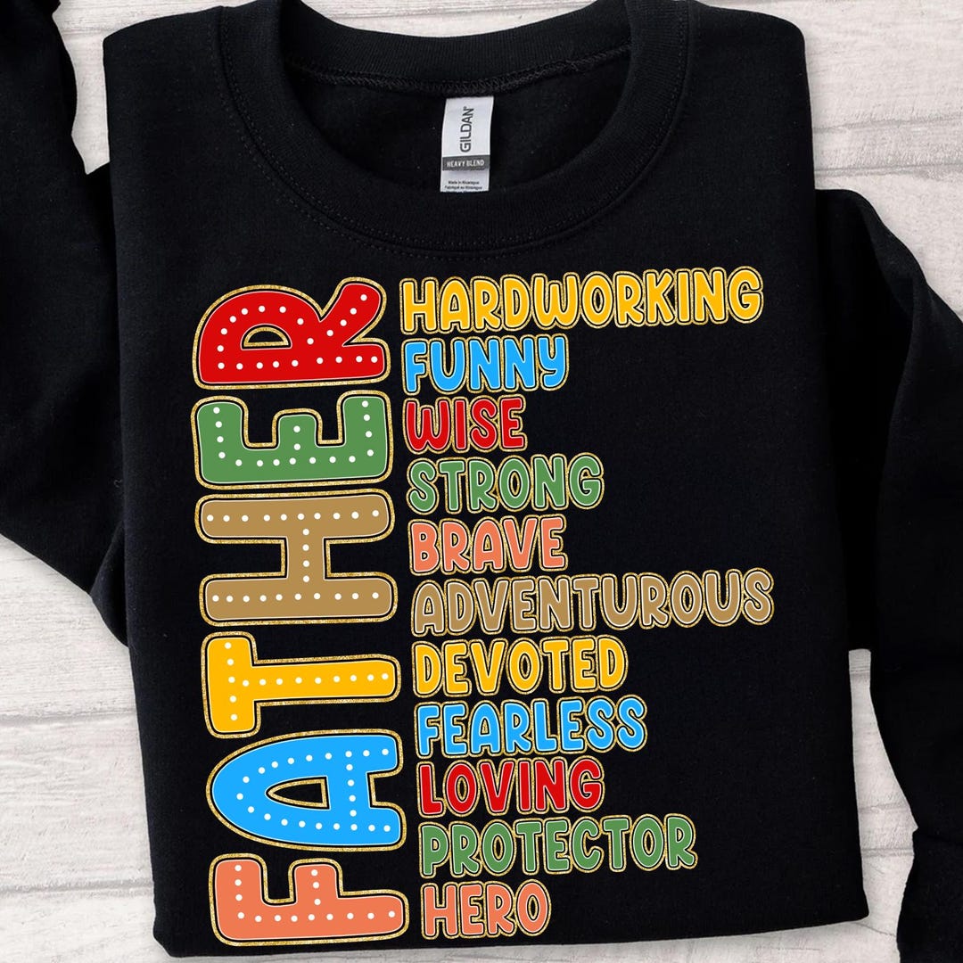 Father Png Sublimation,dad Traits PNG Design,father’s Day Png,father’s ...