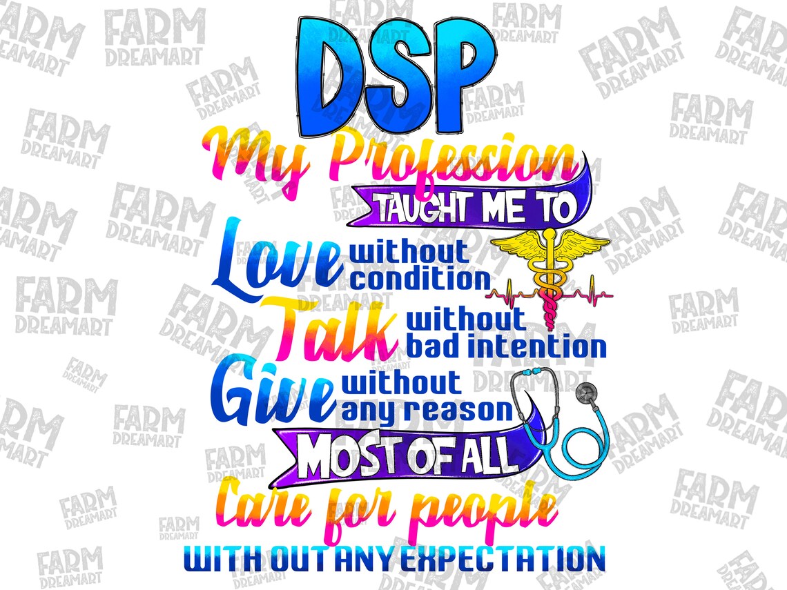 Direct Support Professional PNG Nurse Png Hospital PNG DSP - Etsy