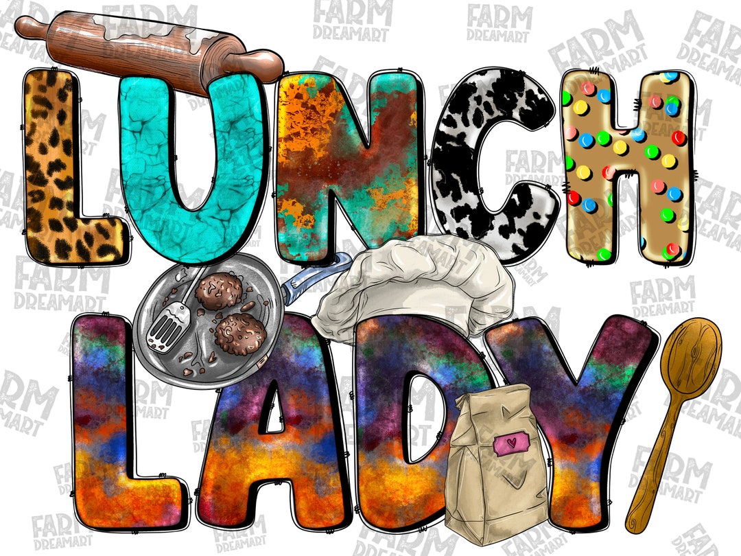 Lunch Lady Png, Food Service Png, Western Png, School, Lunch Lady Png ...