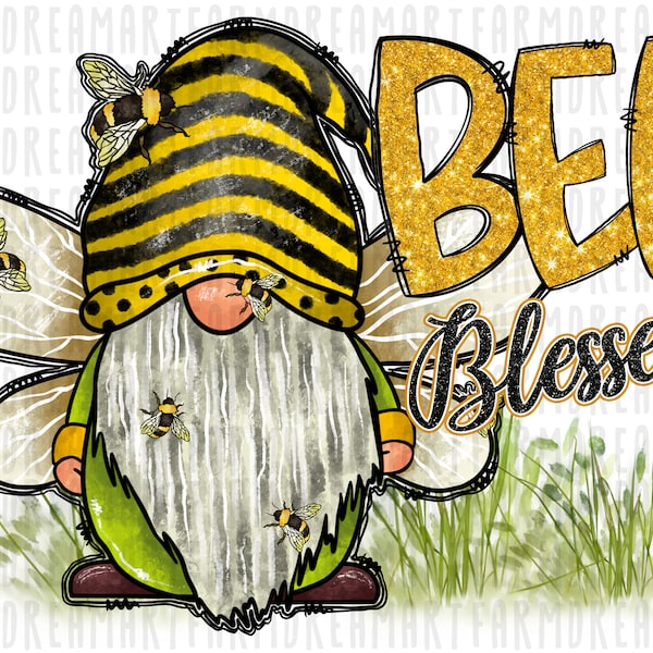 Bee Gnome - Etsy