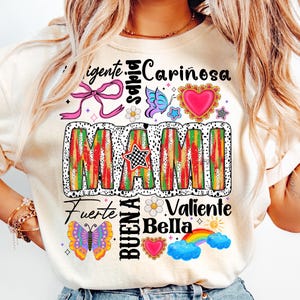 Spanish Mami Png, Floral Mami Png Design, Retro Madre Png Sublimation ...