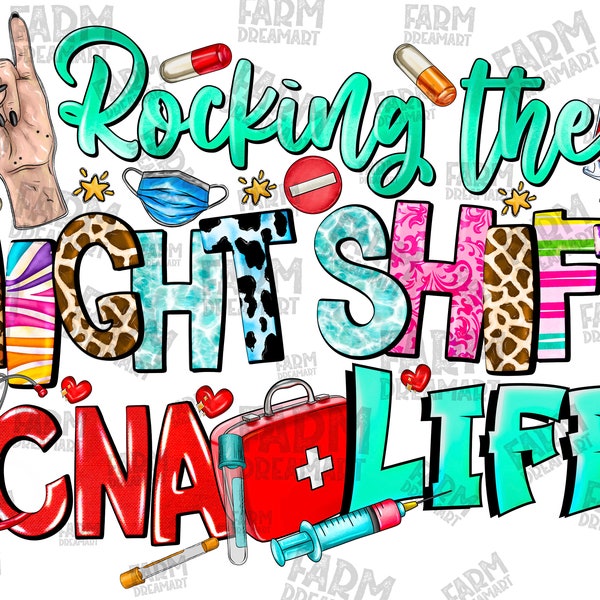Night Shift Cna Png - Etsy