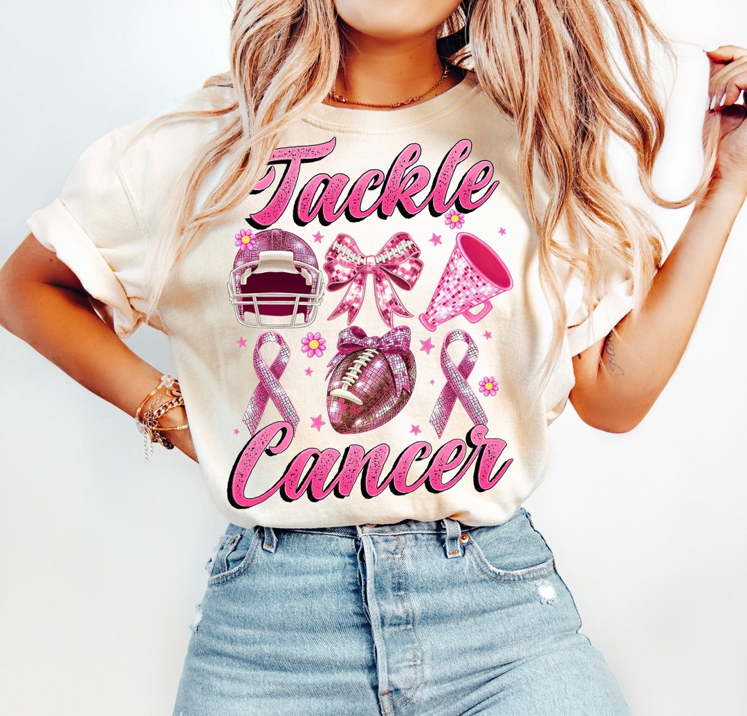 Tackle Cancer Png, Breast Cancer Png, Coquette Football Pink Out Png ...