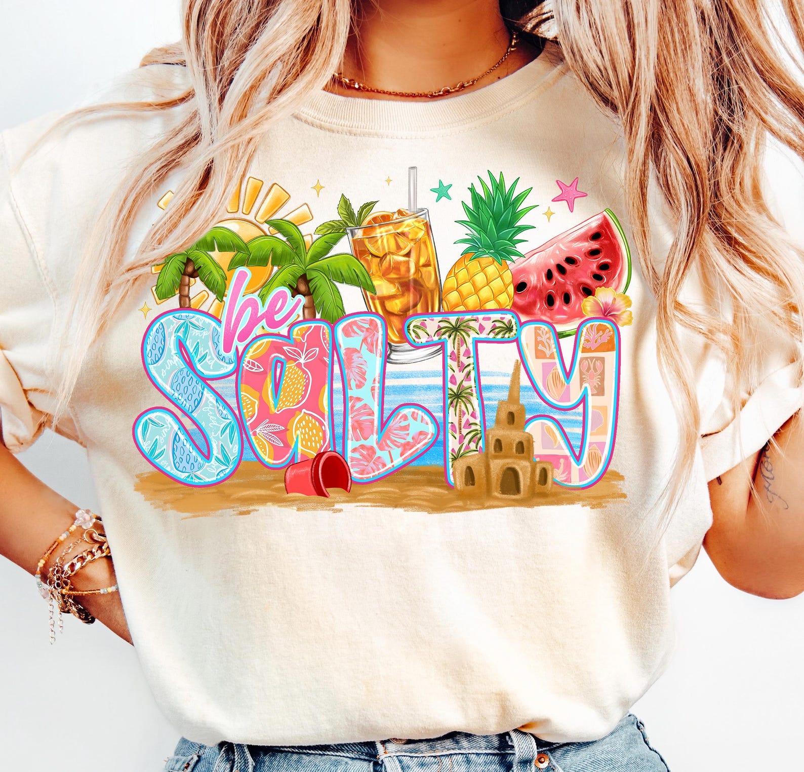 Be Salty Png, Beach Life Png, Salty Vibes Png,summer Sublimation Design ...