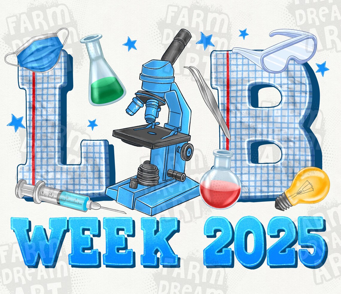 Lab Week 2025 Png, Lab Tech Png, DNA, Laboratory Technician Png, Lab ...