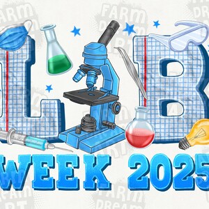 Lab Week 2025 Png, Lab Tech Png, DNA, Laboratory Technician Png, Lab ...