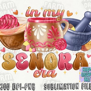 In My Señora Era PNG, Plant Lady Png, Señora Png, Latina Png, Concha ...