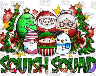 Merry Squishmas Png - Etsy