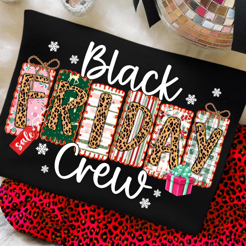 Black Friday Bundle Png,black Friday Png,shopping Sublimation Design ...