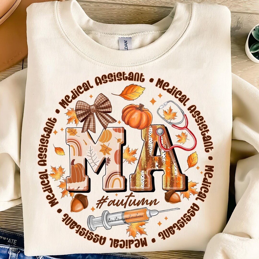 MA Fall Png,ma PNG Sublimation,medical Assistant Png,medical Assistant ...