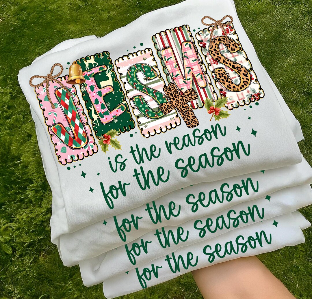 Jesus is the Reason Png,christian Christmas Png,religious Holiday ...