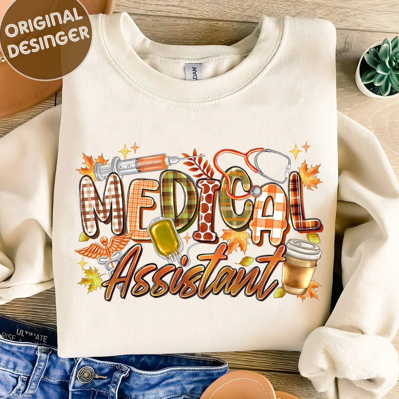 Medical Assistant Fall Png, Fall Png, Autumn Nurse Png, Nurse Life ...