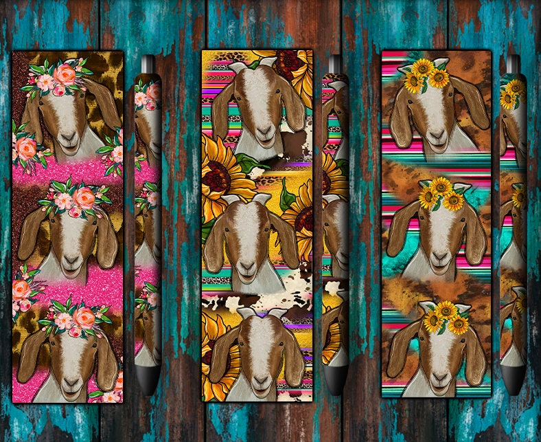 Goat Pen Wrap Goat Pen Farm Animals Pen Wraps Sublimation | Etsy