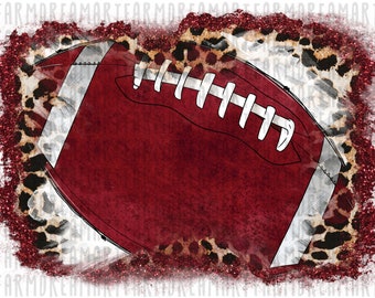 American Football Leopard Distressed Background Design, American ...