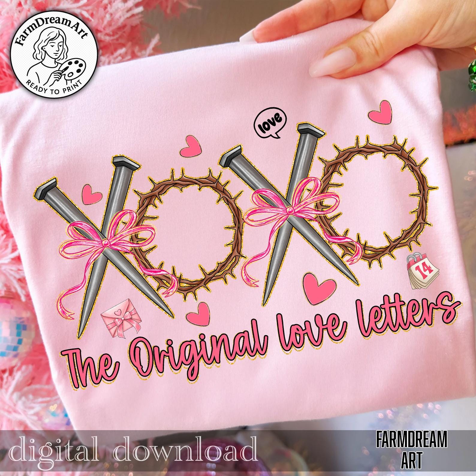 XOXO Christian Png,the Original Love Letters,faith Valentine Png ...