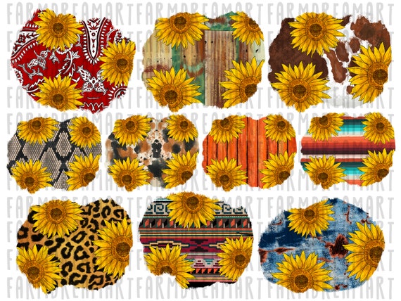 Western Patches Png Patch Western Patch Bundle Leopard Patch | Etsy