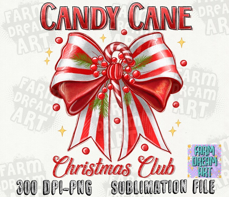 Candy Cane Social Club PNG, Christmas Png, Candy Cane Png, Coquette Png ...