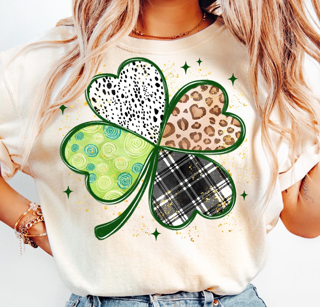 Western Shamrock Png, Patrick Png, Retro Patrick Png, Western St ...