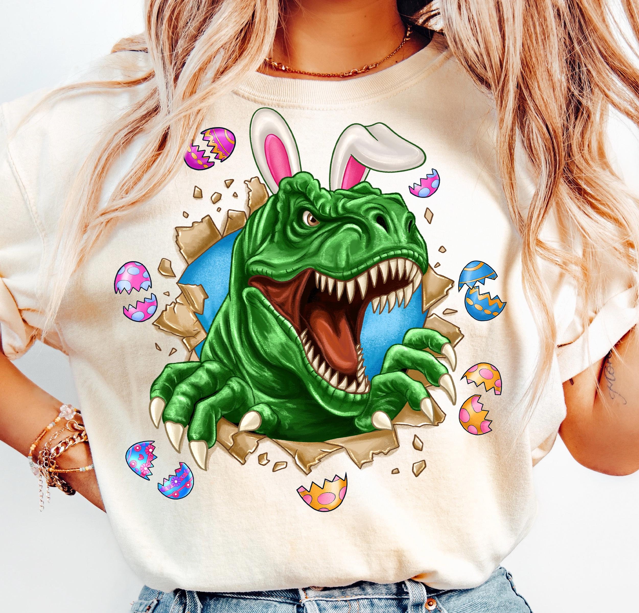 Easter Saurus Rex Png, Easter Life Png, Bunny Rex Png, Easter Day Png ...