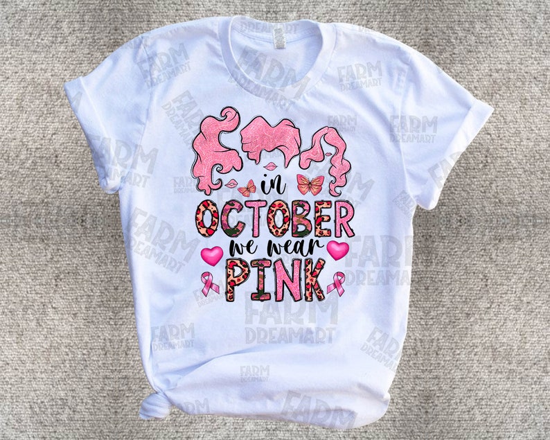 In October We Wear Pink Hocus Pocus in October We Wear Pink - Etsy