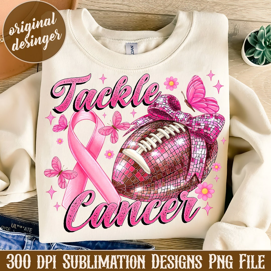 Tackle Cancer Png, Breast Cancer Png, Coquette Football Pink Out Png ...