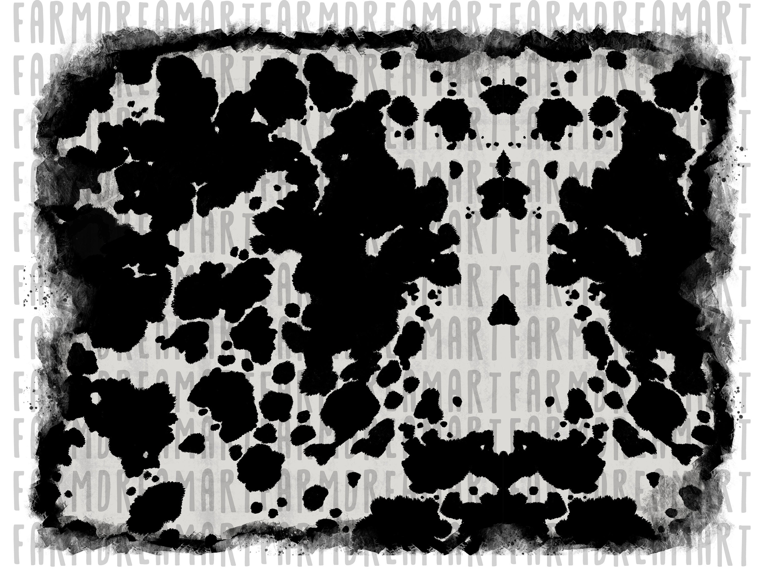 Watercolor Cowhide Background Png Cowhide Png Digital - Etsy