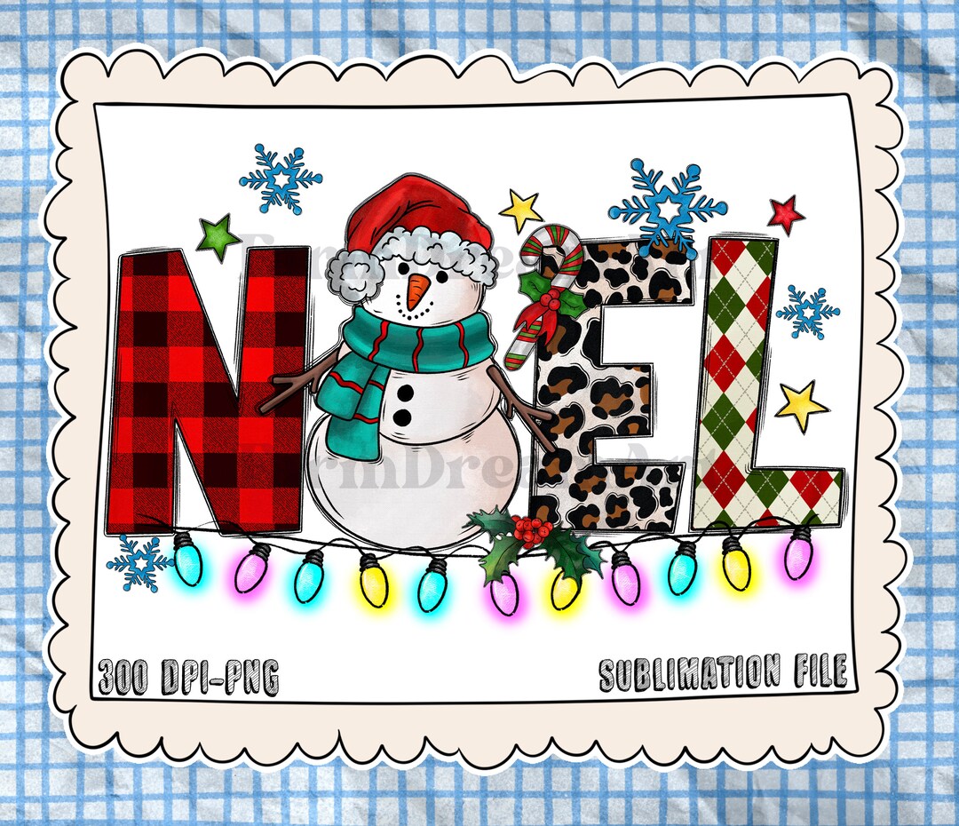 Noel Png Sublimation Design Download, Christmas Png, Merry Christmas ...