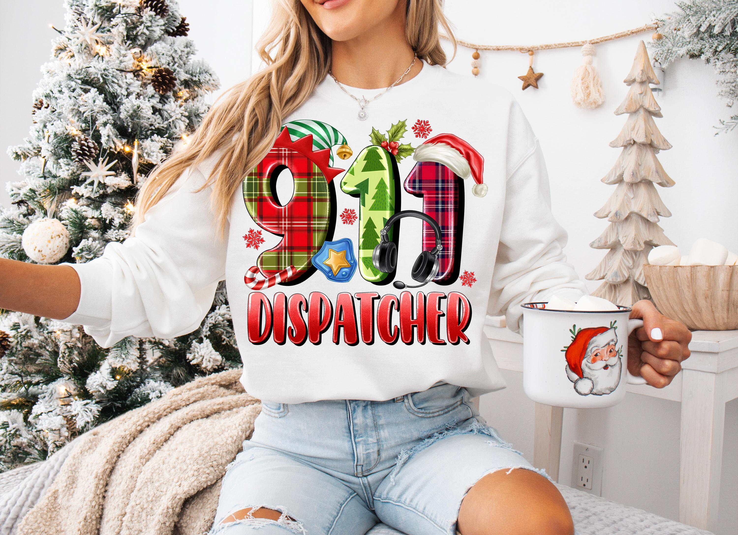 Christmas 911 Dispatcher Png, Santa's Favorite 911 Dispatcher Png ...