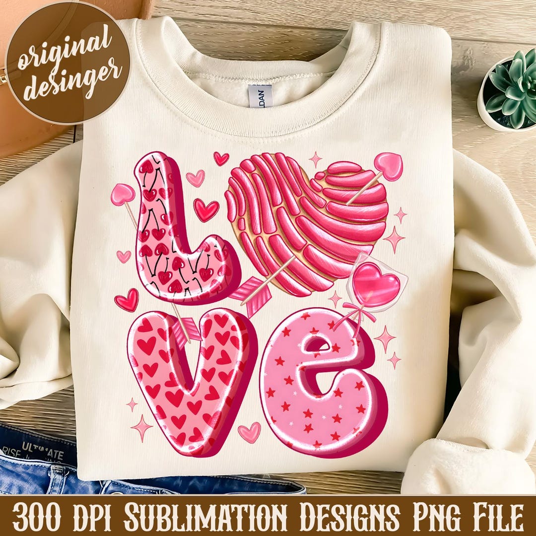 Love Concha Pan Dulce PNG, Funny Mexican Bread Lover PNG, Xoxo Png ...